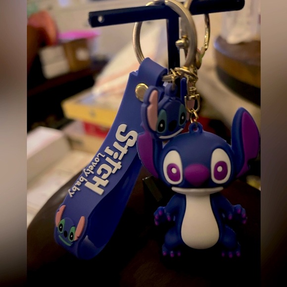 Disney Stitch | Accessories | Nwtsdisney Stitch Blue Purple Key Chain ...